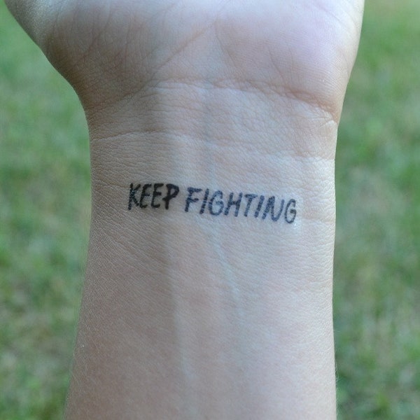 Keep Fighting - Etsy