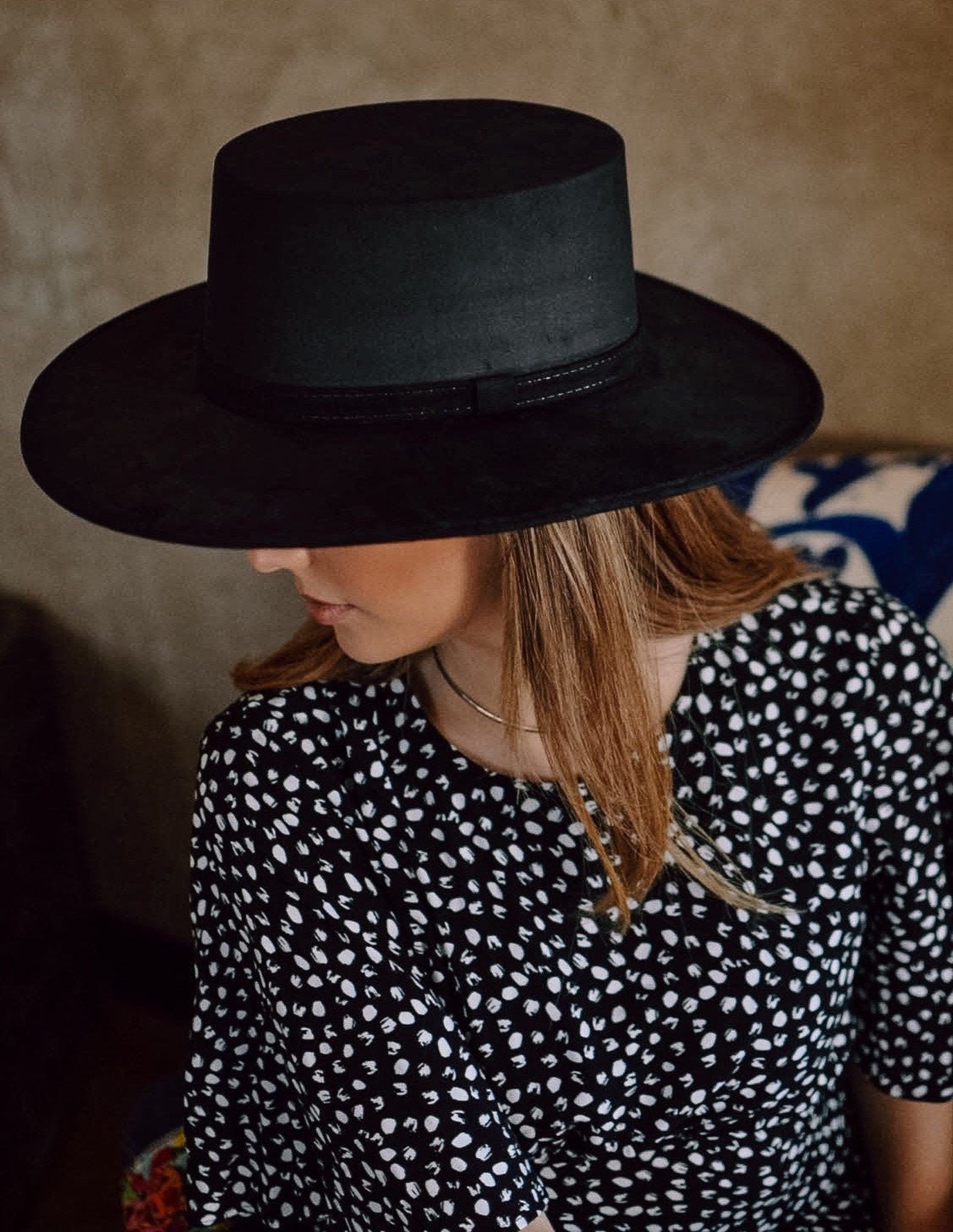 Black Fedora Hat for Women-black Wide Brim Fedora-black Hats | Etsy