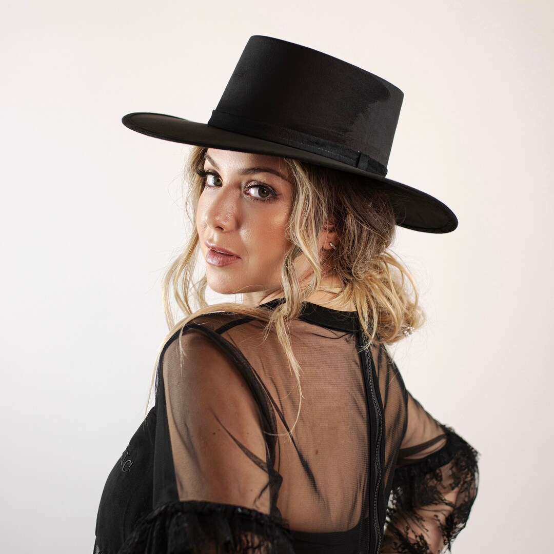 Hats Women-bolero Hat-cowgirl Hat-western Hat-fedora Hats - Etsy