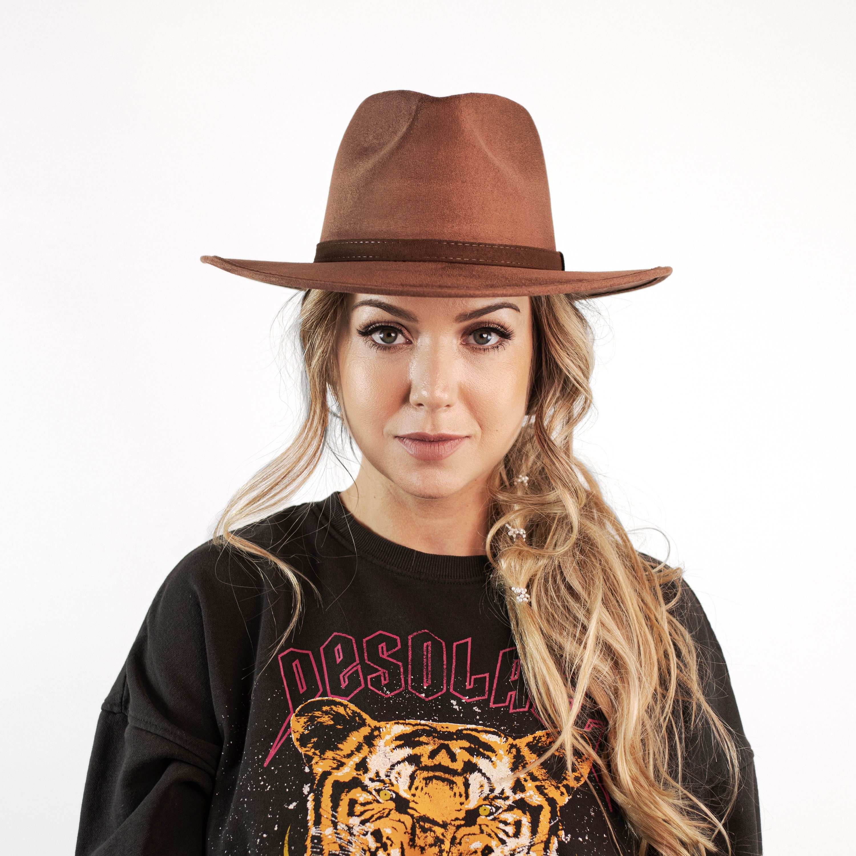 Rancher Hat/wool Rancher Hat/womens Rancher Hat/wide Brim - Etsy