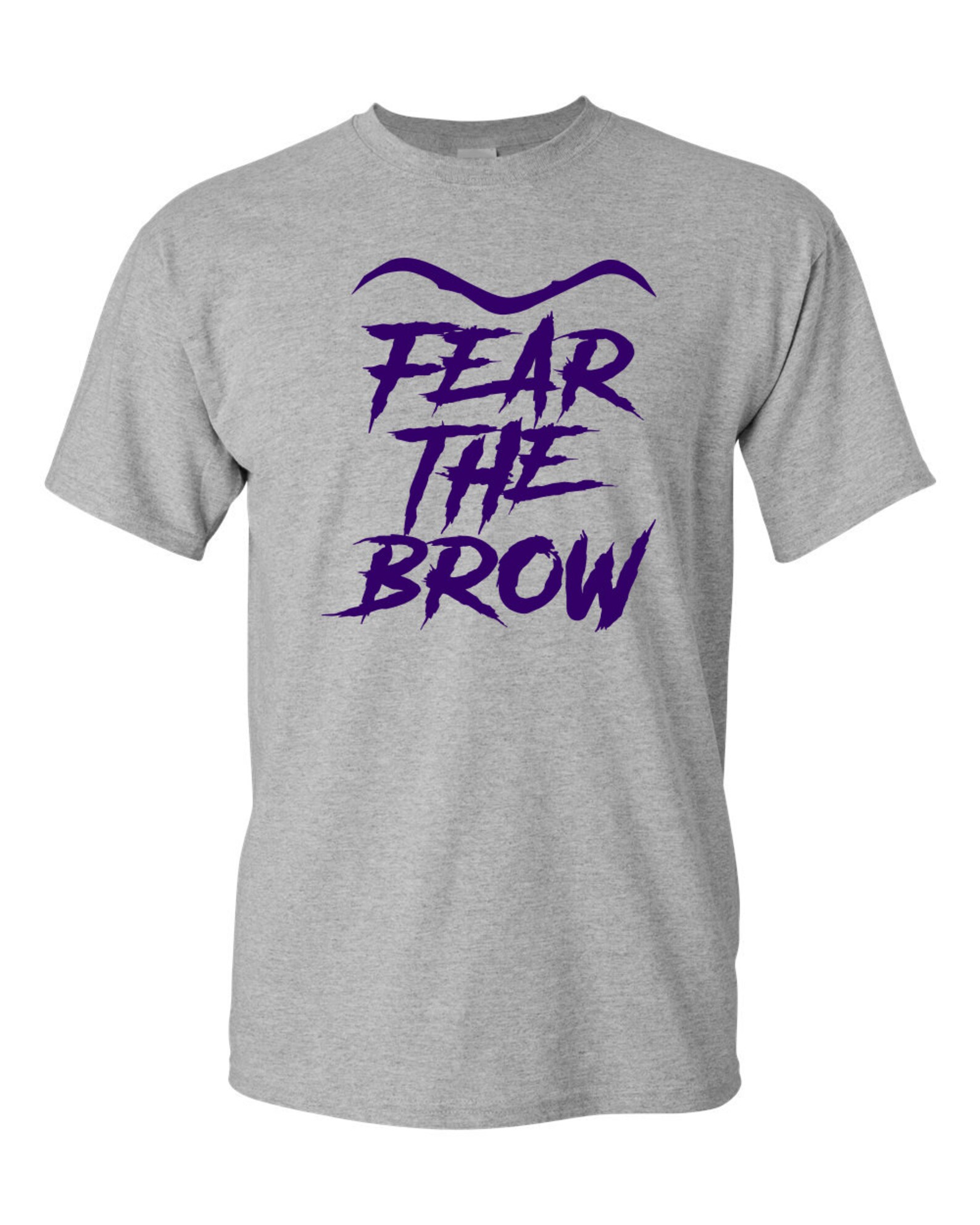 Fear the Brow Heavy Cotton T-shirt men's Sizes S-2XL choose T-shirt ...