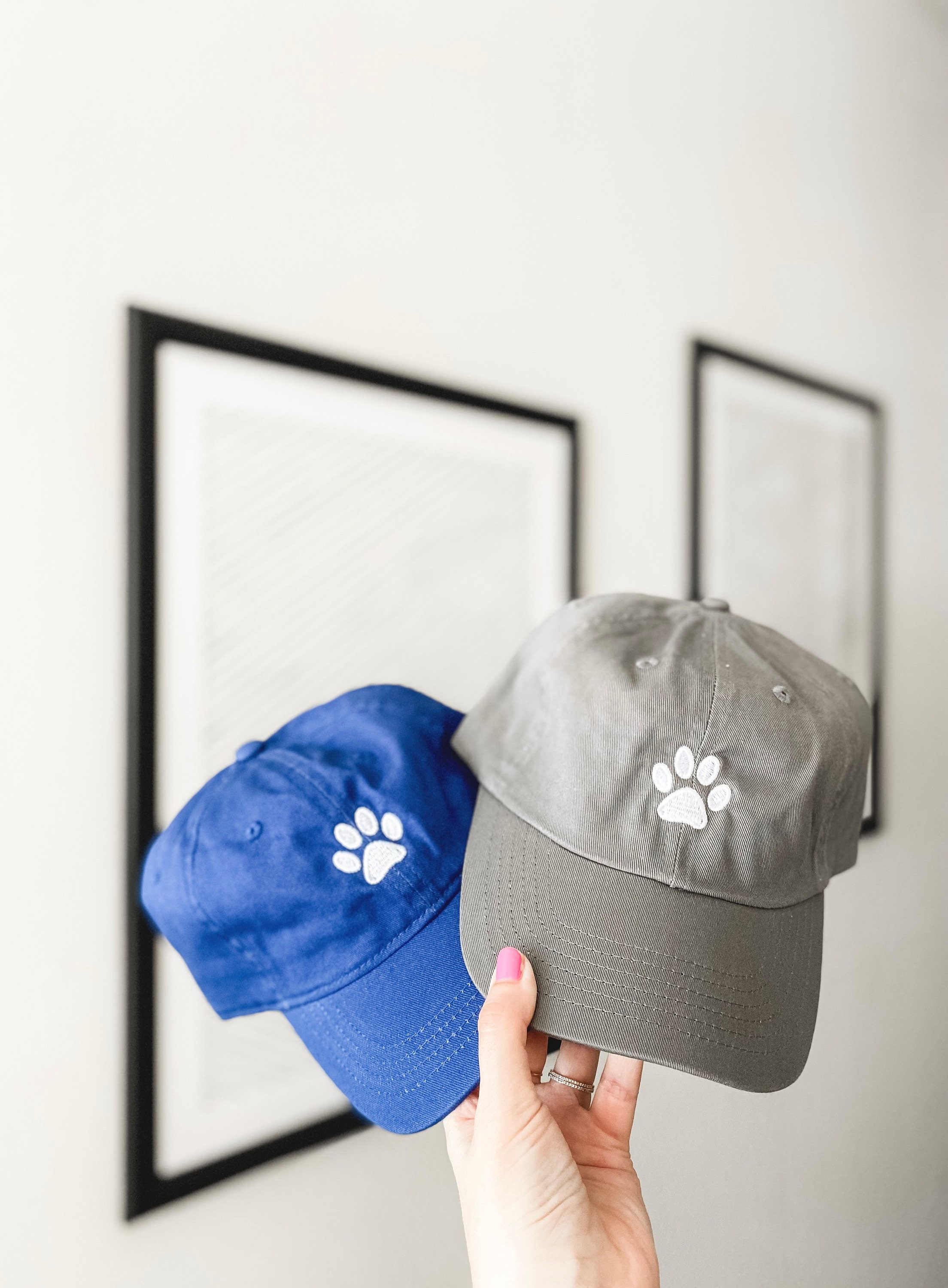 PAW PRINT HAT Paw Print Dog Lover Hat Animal Lover Gift - Etsy