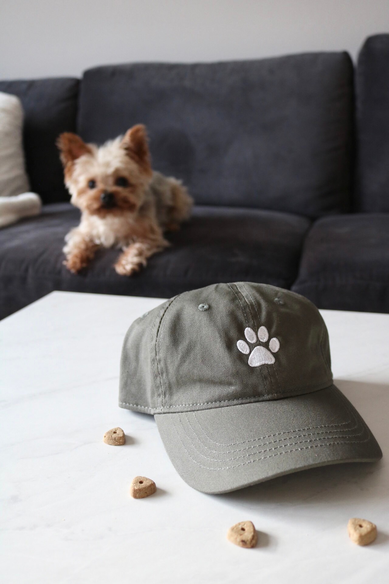 PAW PRINT HAT Paw Print Dog Lover Hat Animal Lover Gift | Etsy