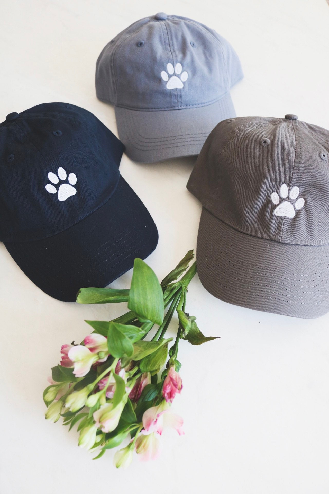 PAW PRINT HAT Paw Print Dog Lover Hat Animal Lover Gift - Etsy