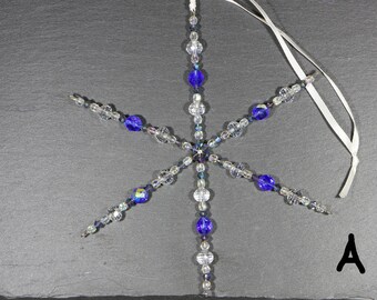 Beaded snowflake | Etsy