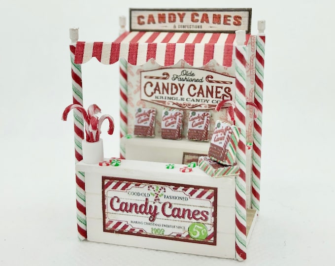 1:48 Candy Canes Pop-up Shop KIT - Etsy