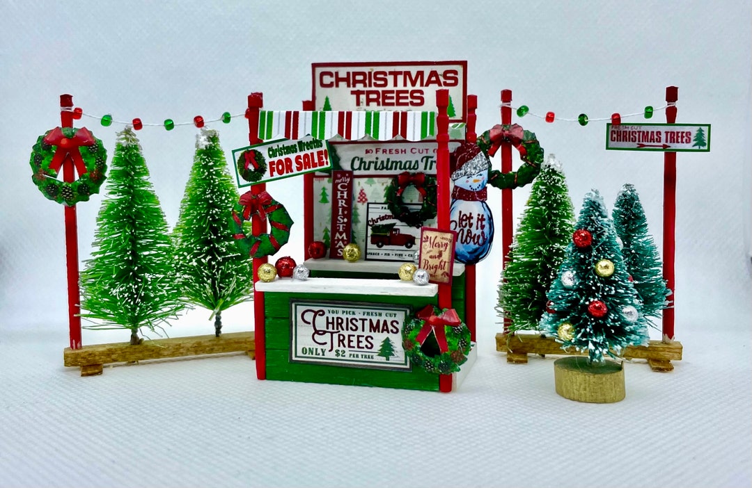 1:48 Special Edition Christmas Tree Pop-up Shop KIT - Etsy