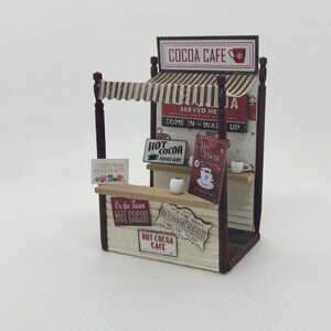 1:48 Hot Cocoa Cafe Pop-up Shop KIT - Etsy