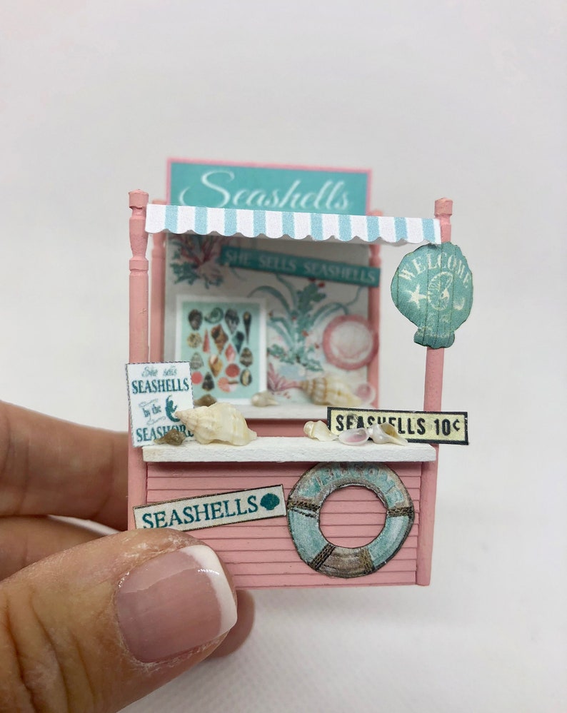 1:48 Seashell Pop-up Shop KIT - Etsy