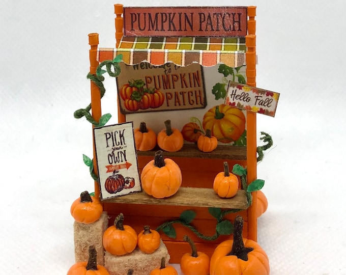 1:48 Pumpkin Patch Pop-up Shop KIT - Etsy
