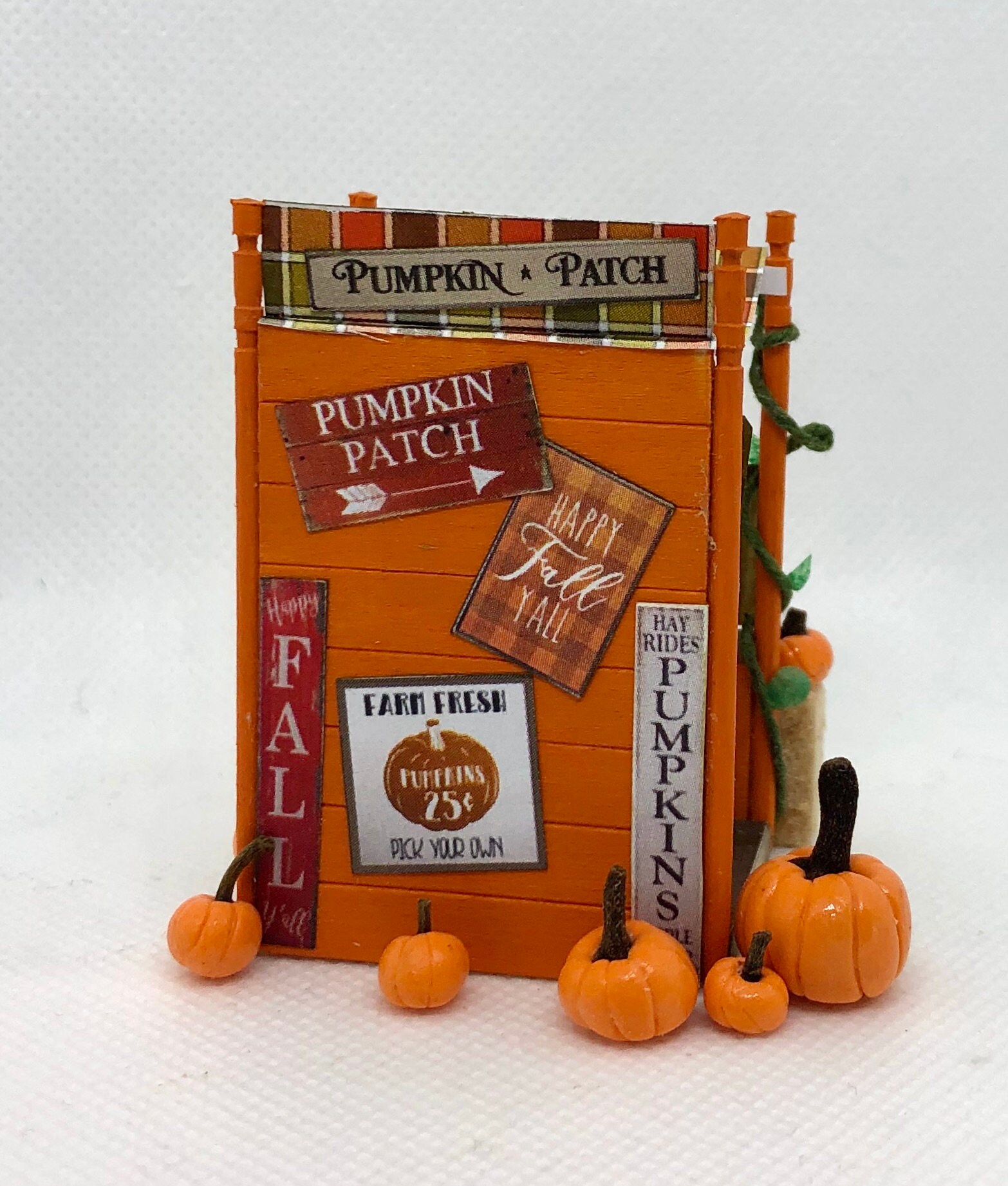 1:48 Pumpkin Patch Pop-up Shop KIT - Etsy