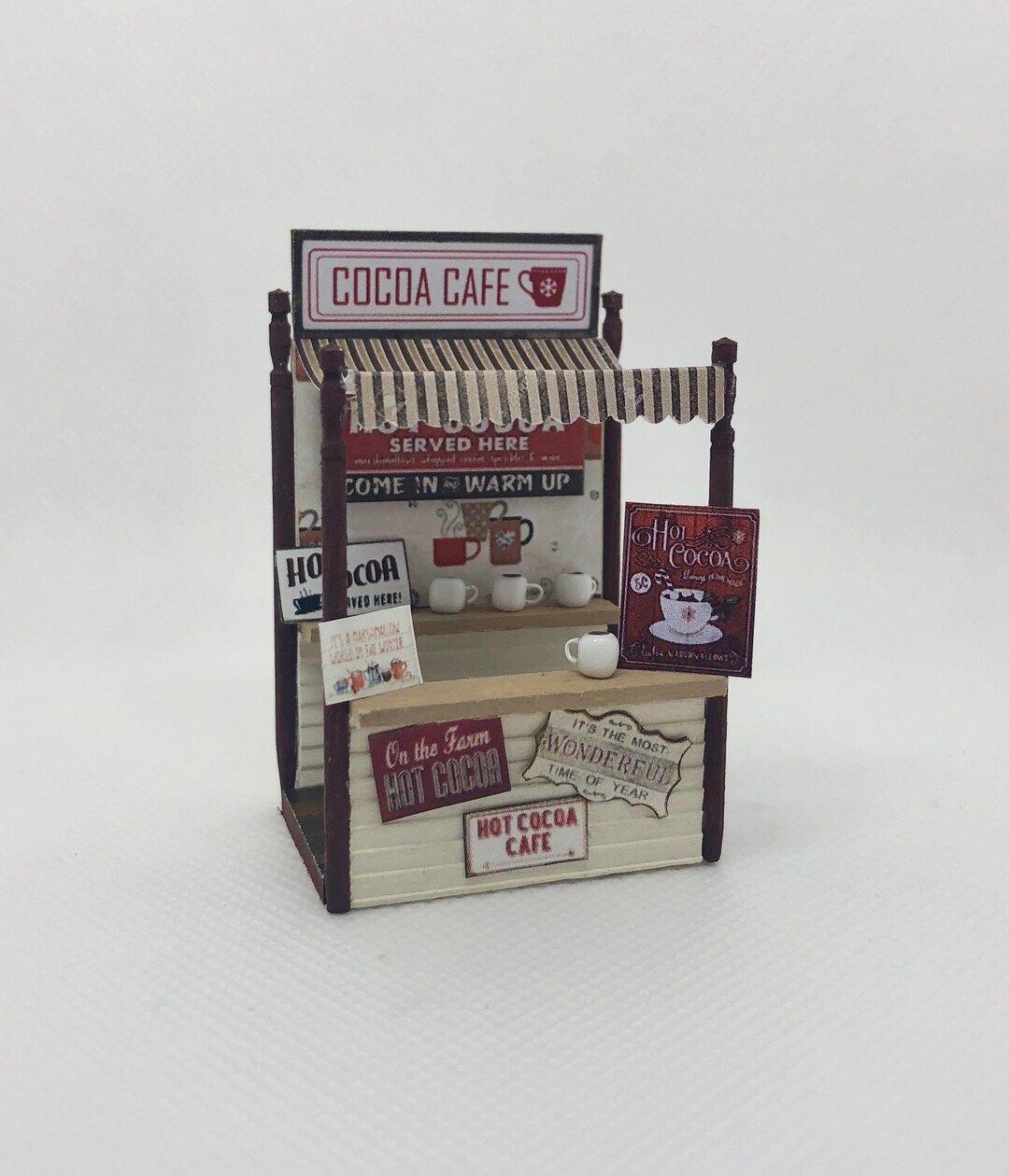 1:48 Hot Cocoa Cafe Pop-up Shop KIT - Etsy