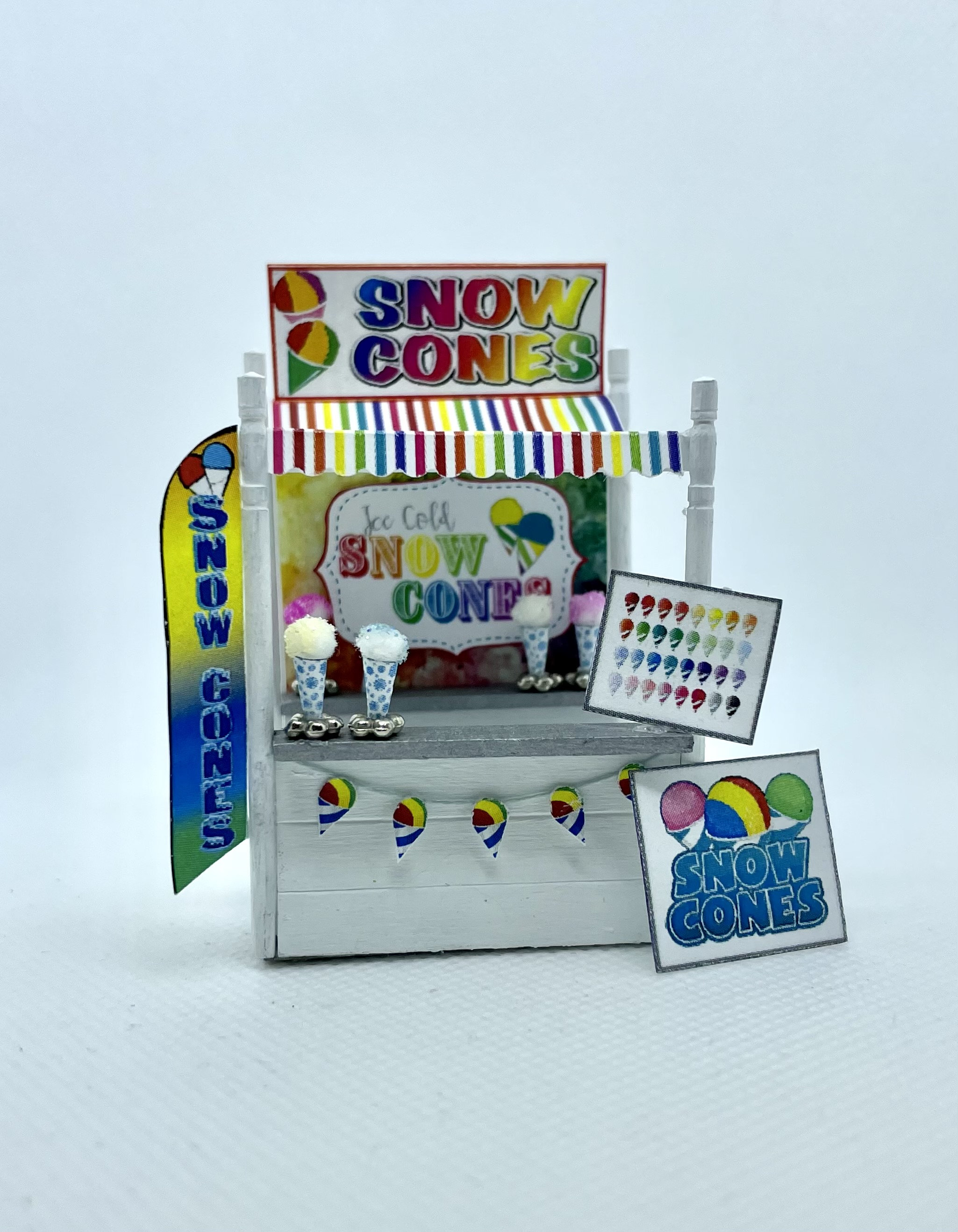 1:48 Snow Cone Pop-up Shop KIT - Etsy
