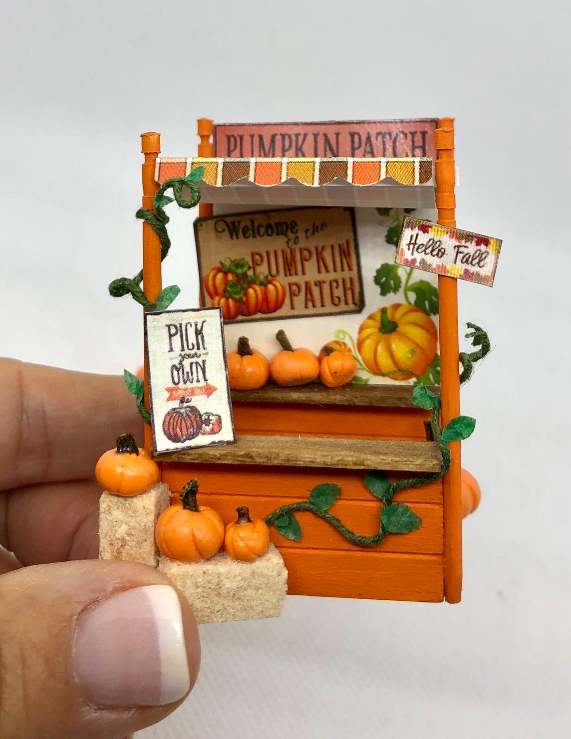 1:48 Pumpkin Patch Pop-up Shop KIT - Etsy