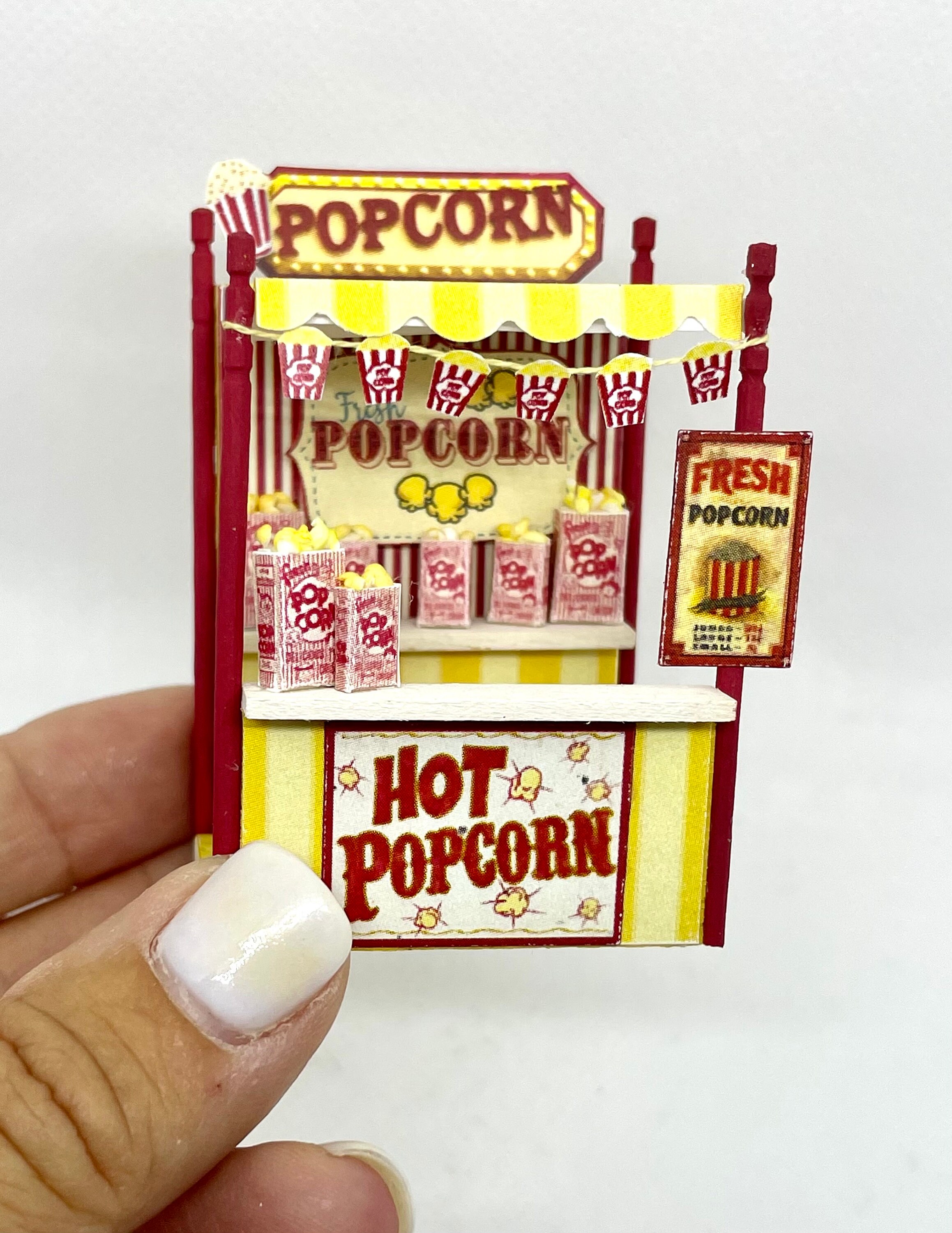 1:48 Popcorn Pop-up Shop KIT - Etsy