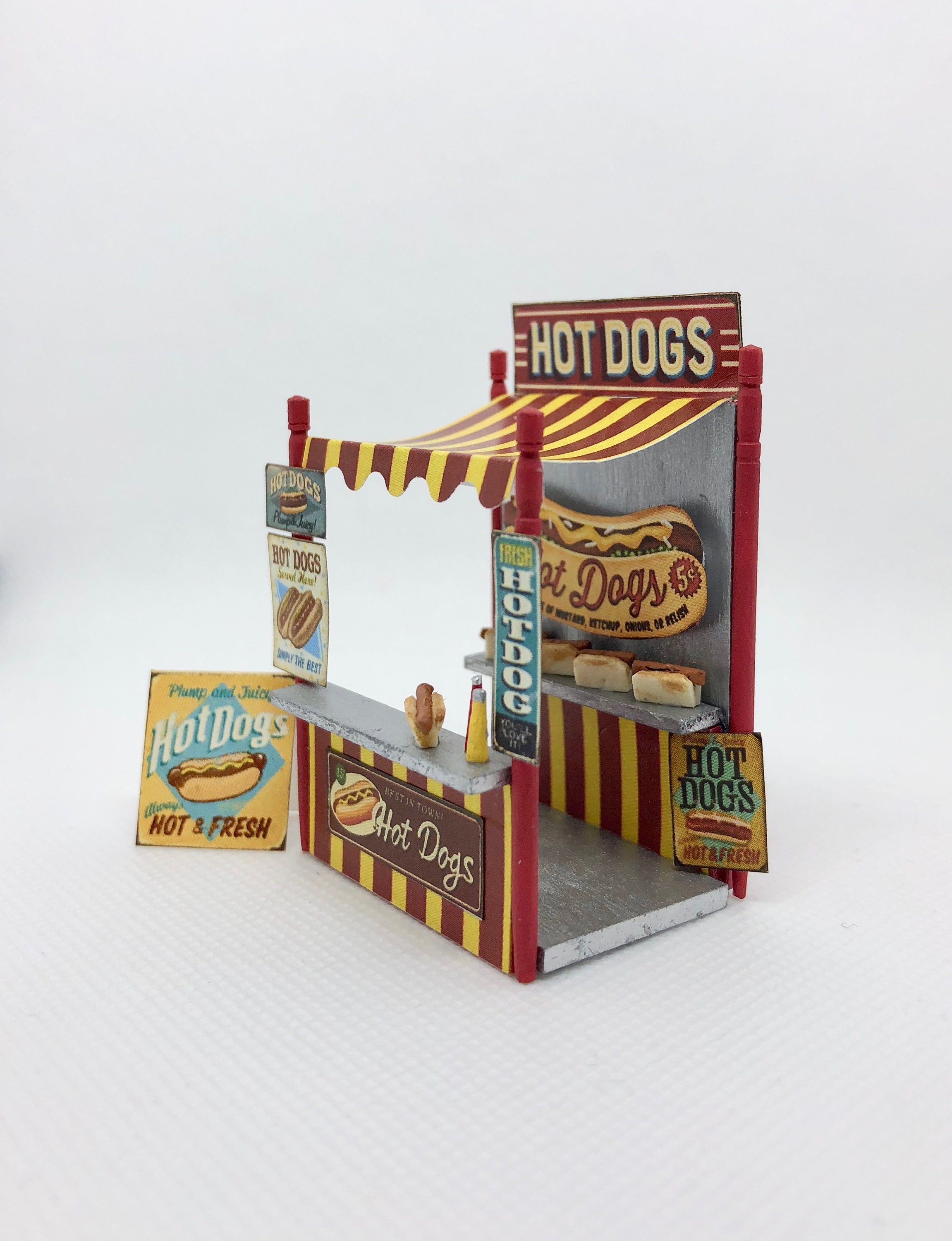 1:48 Hotdog Stand Pop-up Shop KIT - Etsy