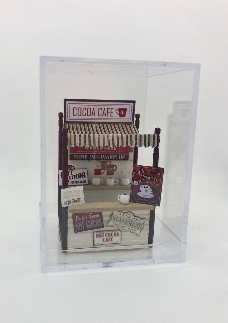 1:48 Hot Cocoa Cafe Pop-up Shop KIT - Etsy