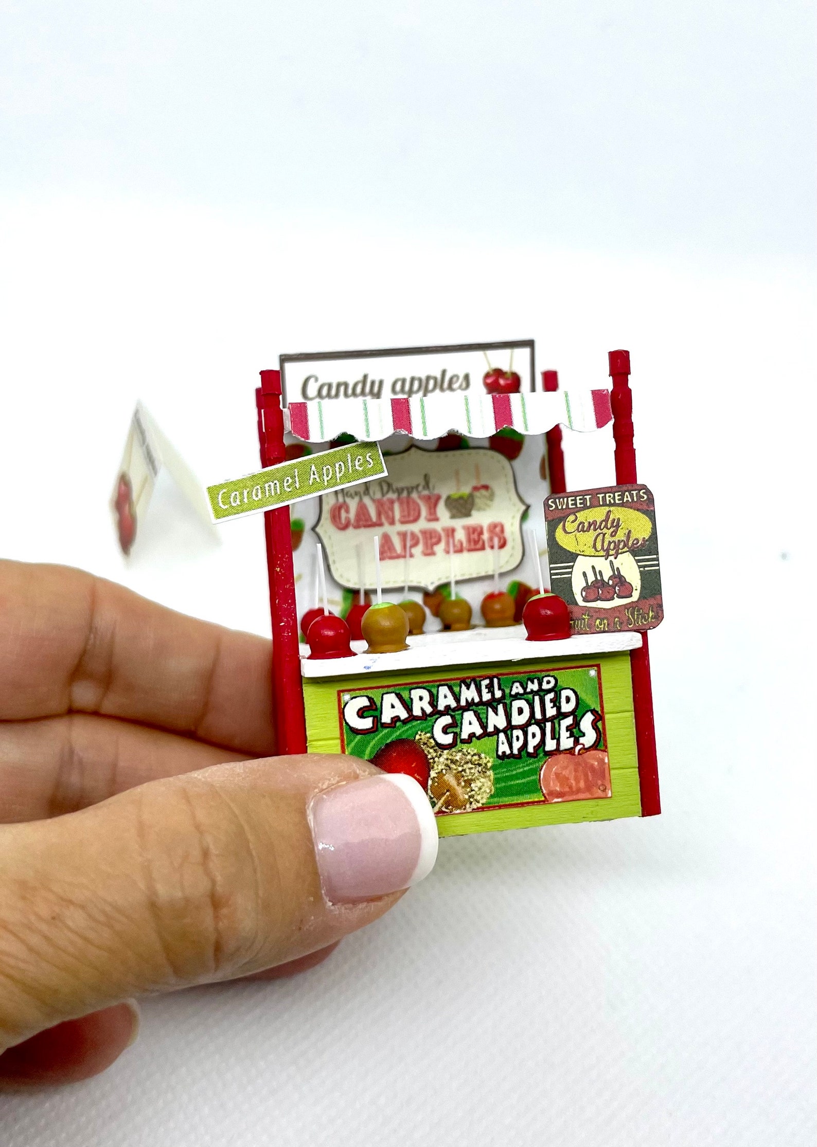 1:48 Candy Apple Pop-up Shop KIT - Etsy