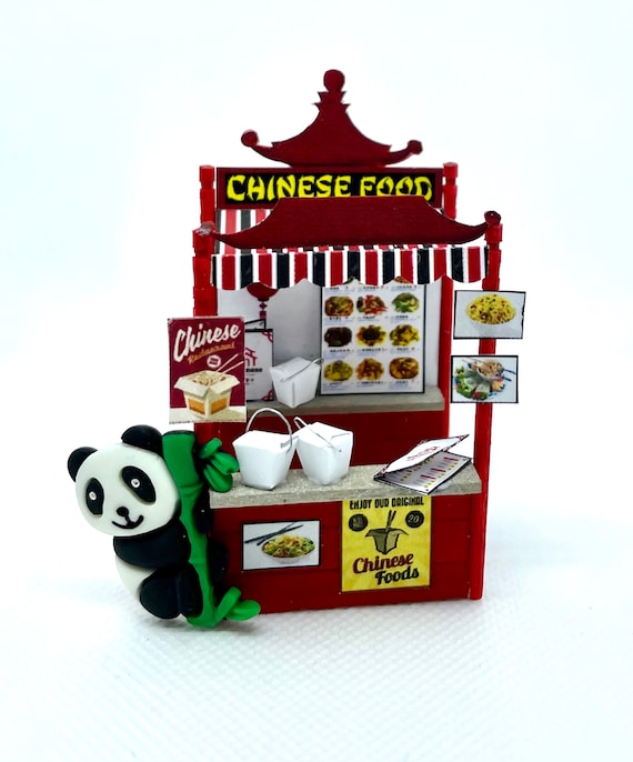 1:48 Chinese Food Pop-up Shop KIT - Etsy