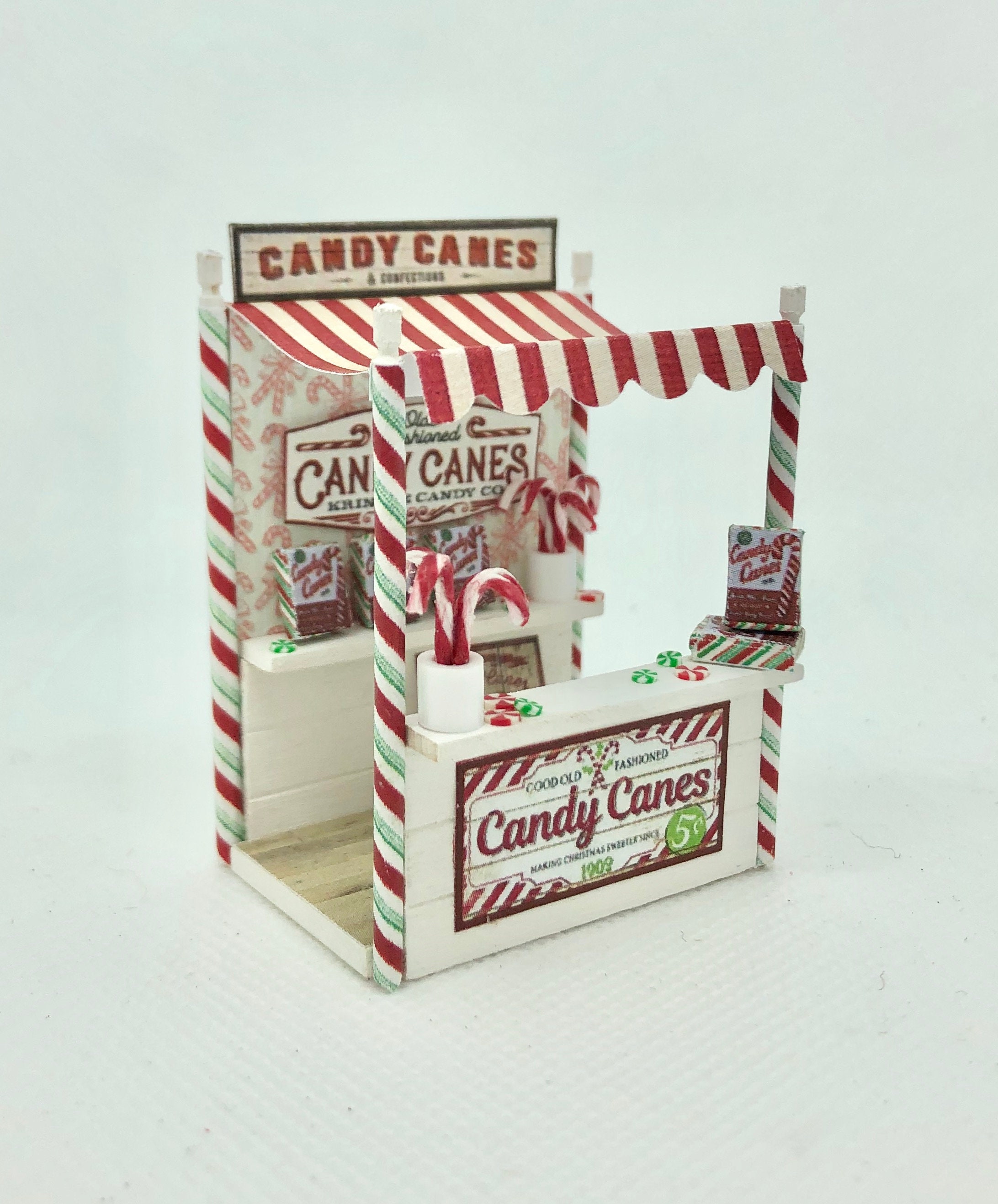 1:48 Candy Canes Pop-up Shop KIT - Etsy