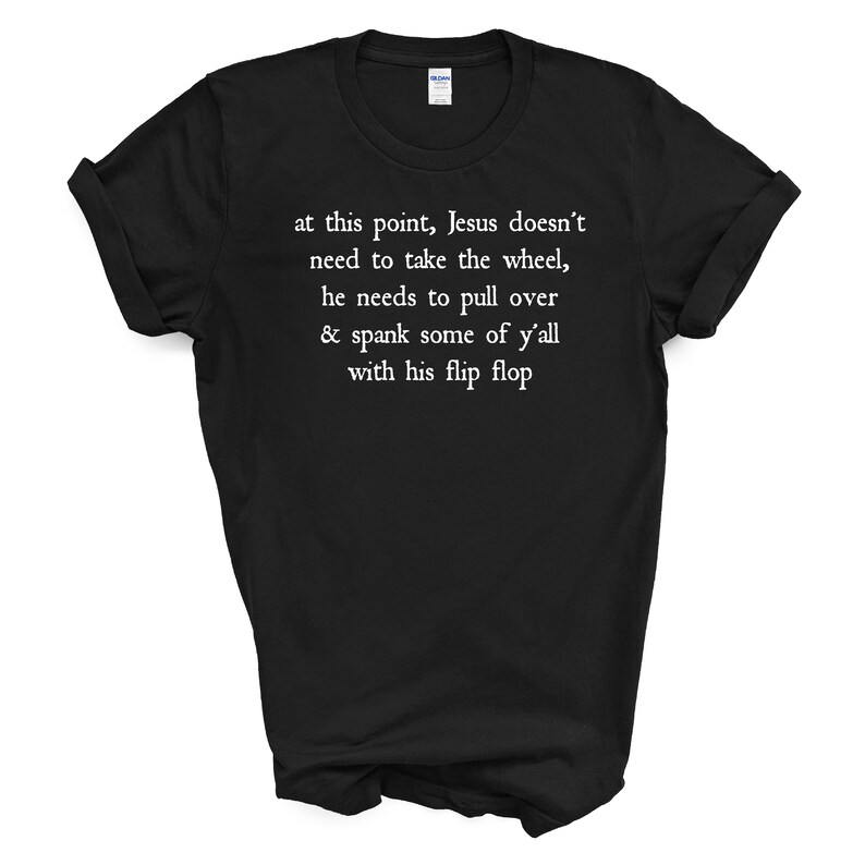 Jesus Flip Flip Jesus Take the Wheel Short-sleeve Unisex - Etsy