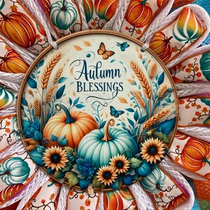 Autumn Harvest Thanksgiving Door Wreath Decor - Etsy