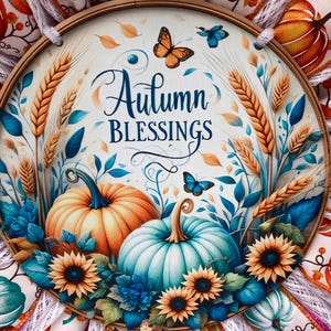 Autumn Harvest Thanksgiving Door Wreath Decor - Etsy