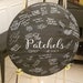 Round Wedding Guest Book Sign - Etsy