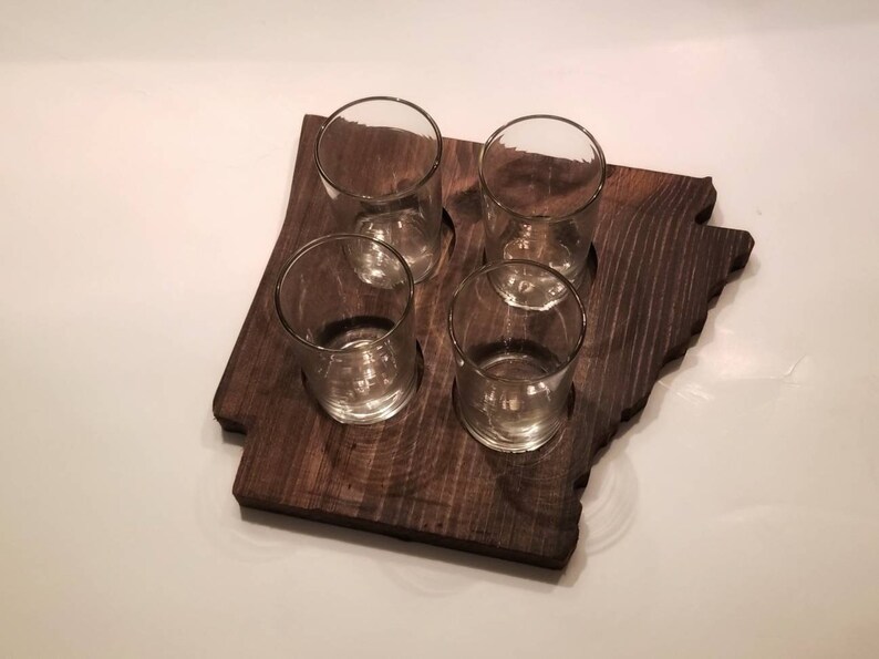 Custom Beer Tasting Flight Boards With Four Glasses Wine - Etsy