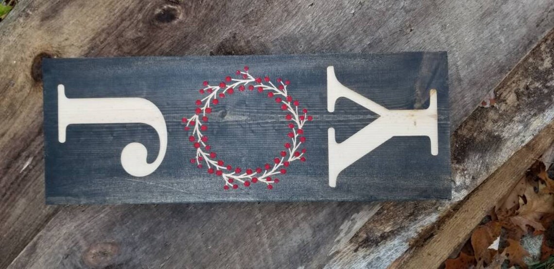 JOY Sign - Etsy