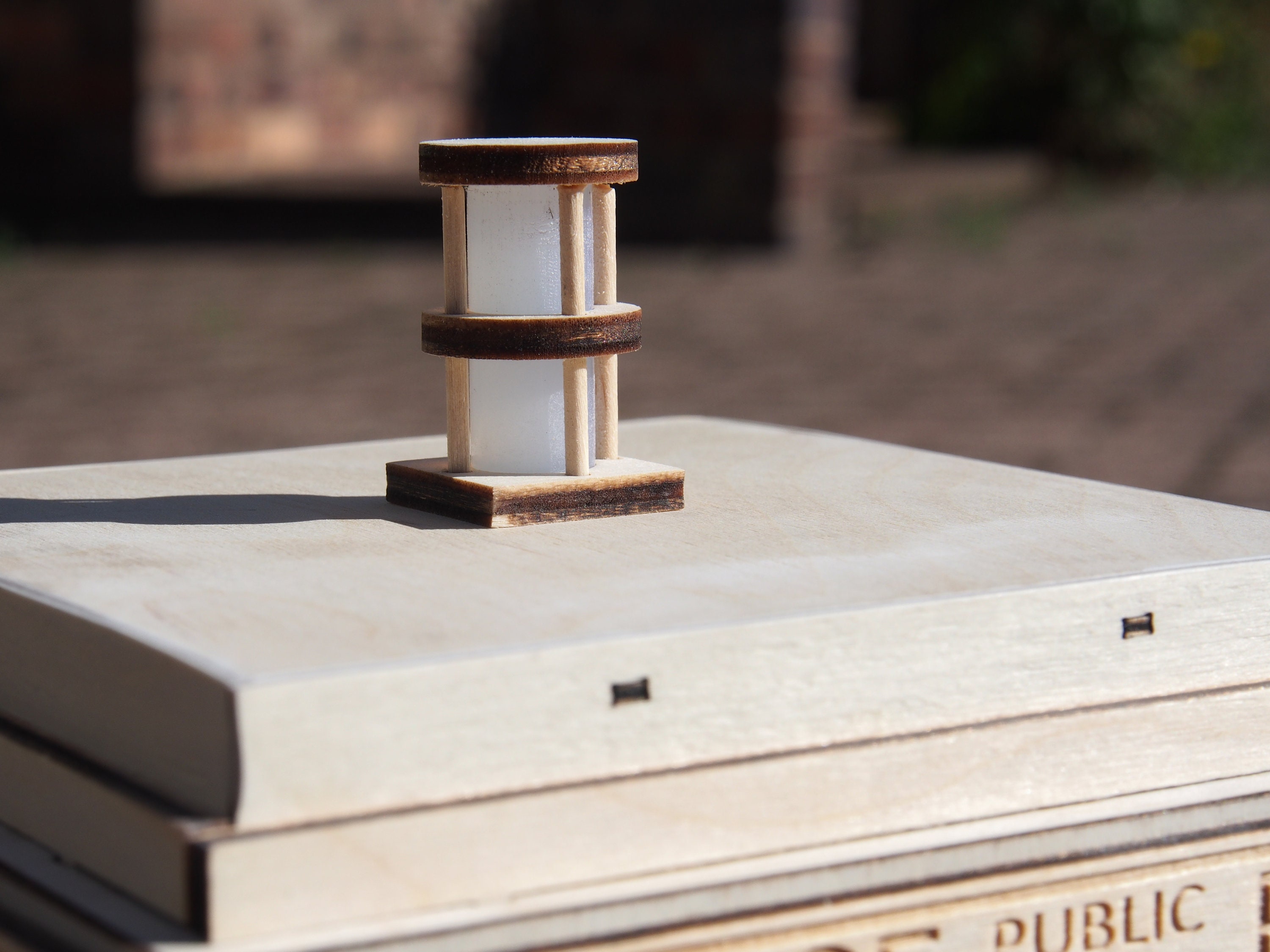 1:10 Scale Wooden TARDIS Light for Dr Who Fans - Etsy