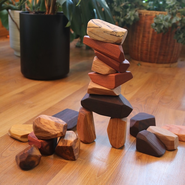 Stacked Rocks - Etsy