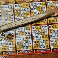 Employee Christmas Gifts Set Lottery Ticket Scratcher With Holder Thank ...