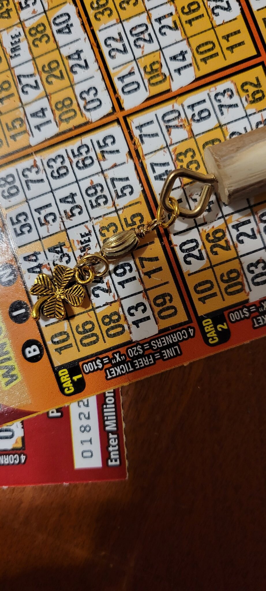 Lottery Ticket Scratchers/lucky Scratcher/ Lotto Scratcher/ Wooden ...