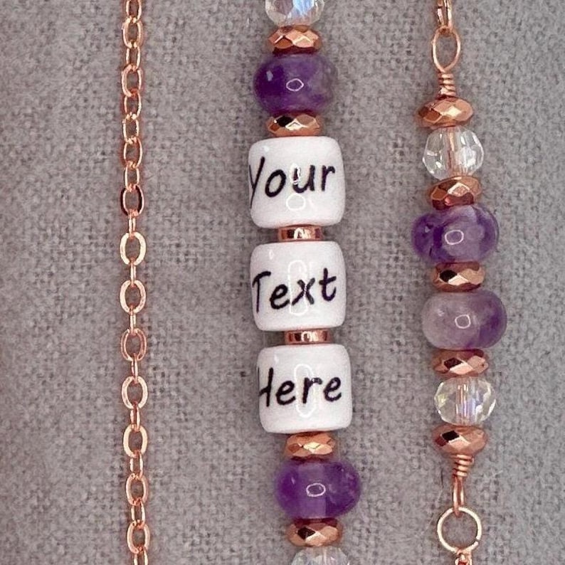 Custom Word Beads for Making Jewelry Unique Word Beads for Making ...