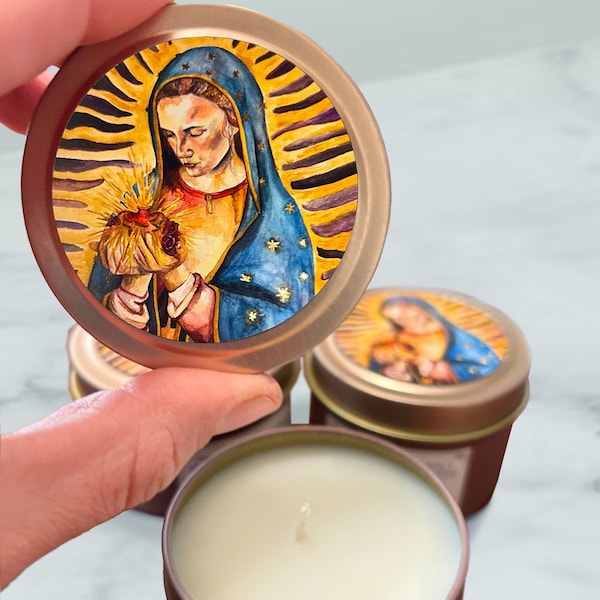 Rose Led Candle - Etsy