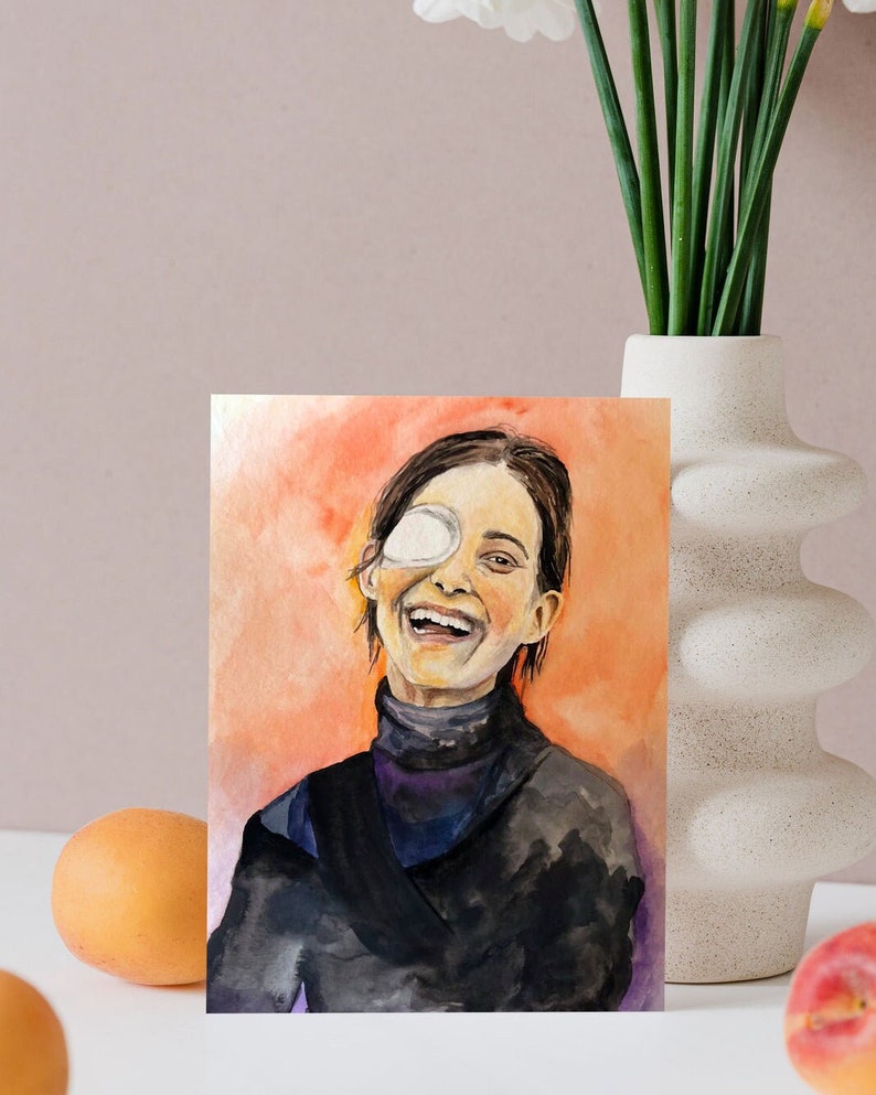 Chiara Corbella Petrillo Watercolor Portrait, Catholic Saint Art - Etsy