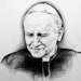 Saint John Paul II Print, Catholic Watercolor Art - Etsy