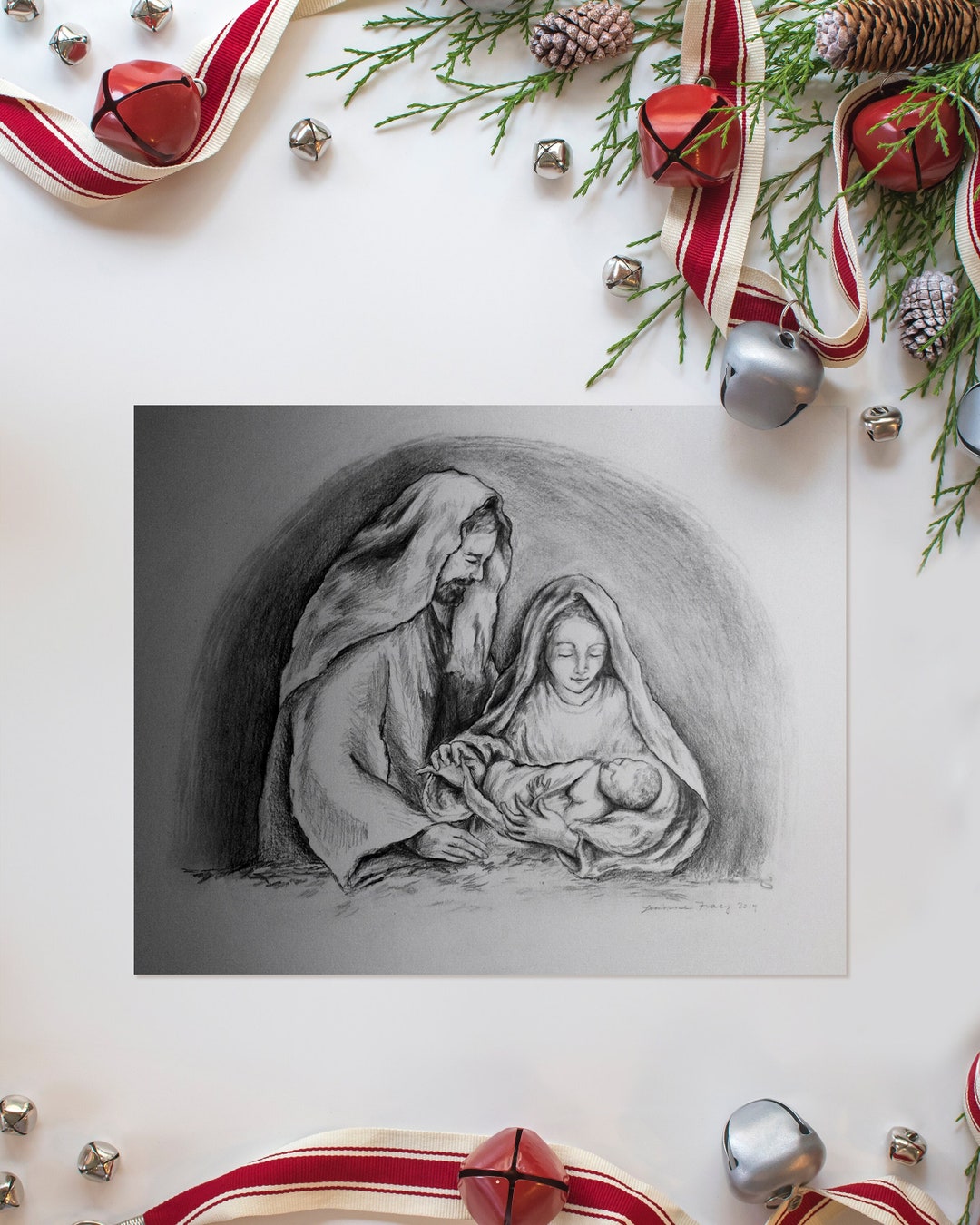 Holy Family, the Holy Family, Mary Jesus and Joseph, Nativity - Etsy