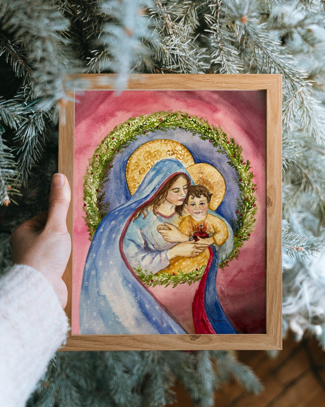 The Merciful Heart of the Christ Child, Sacred Hearts, Catholic Art ...
