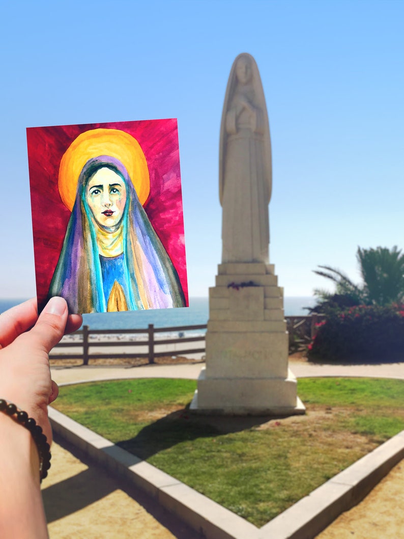 Saint Monica St Monica Confirmation Saints Catholic Art - Etsy