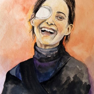Chiara Corbella Petrillo Watercolor Portrait, Catholic Saint Art - Etsy