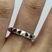 Silver Studded Ring - Etsy