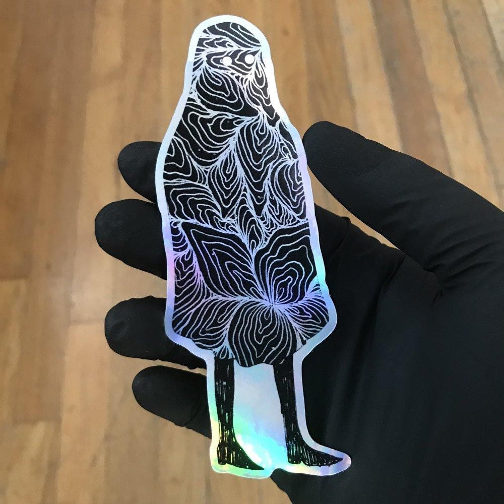 Reflector Sticker Pack 5 stickers | Etsy