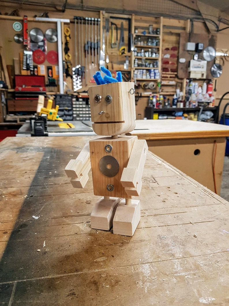 Build Your Own Robot craft Kit for Kids DIY Build It | Etsy