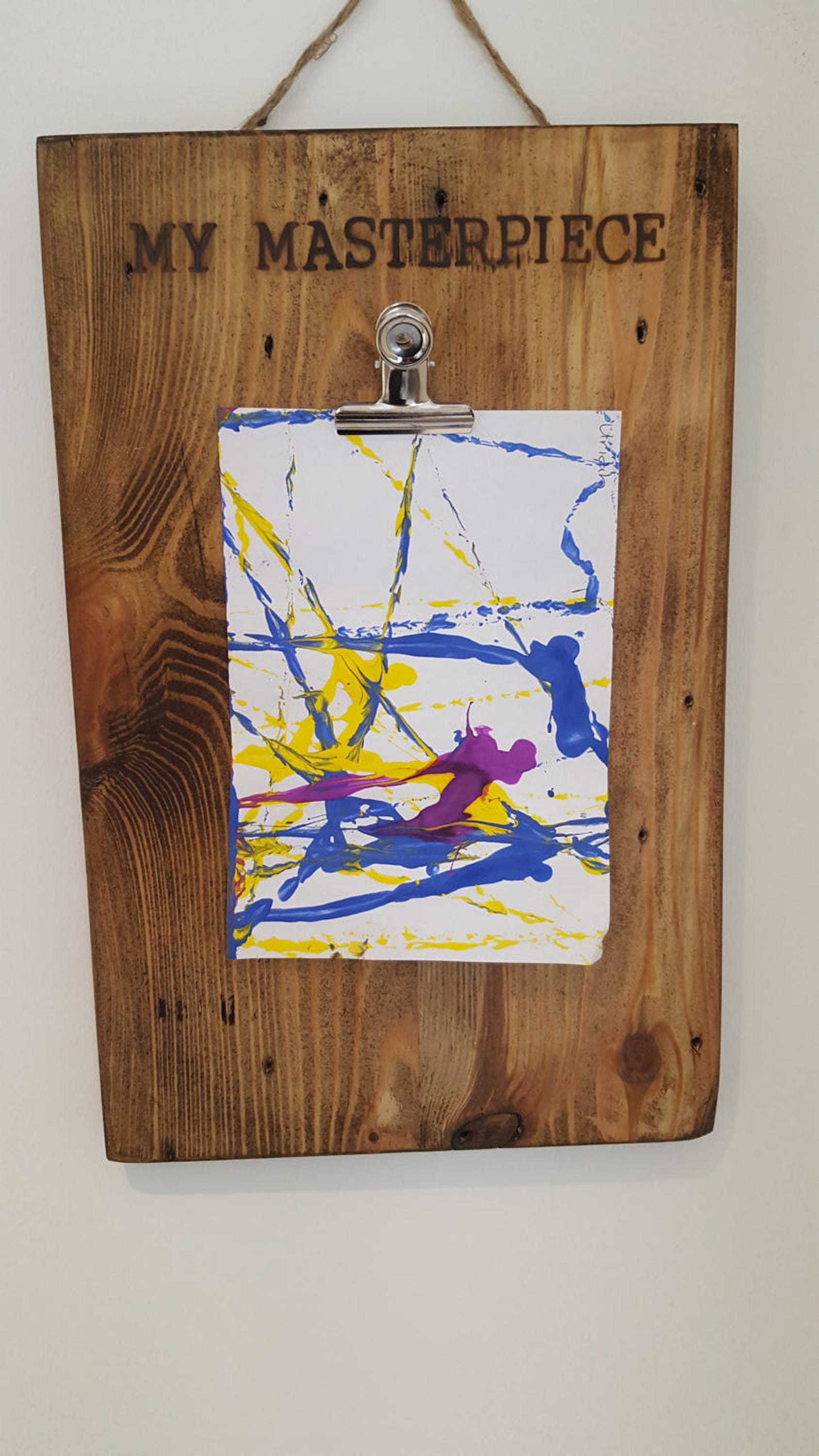 Handmade Art Display Picture Board Display Your Child's - Etsy
