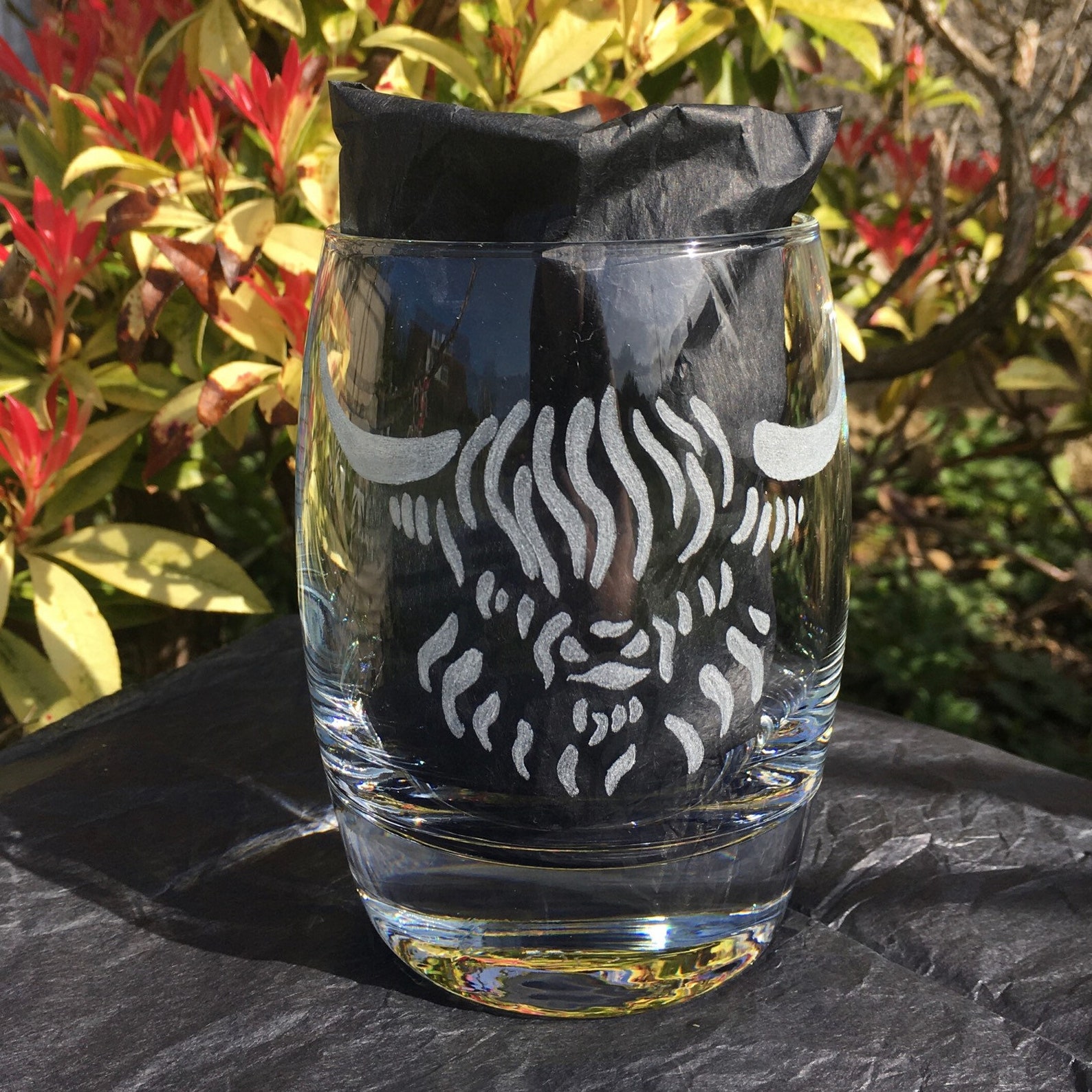Highland Cow / Custom Whiskey Glass / Scottish Cow / Groomsmen - Etsy