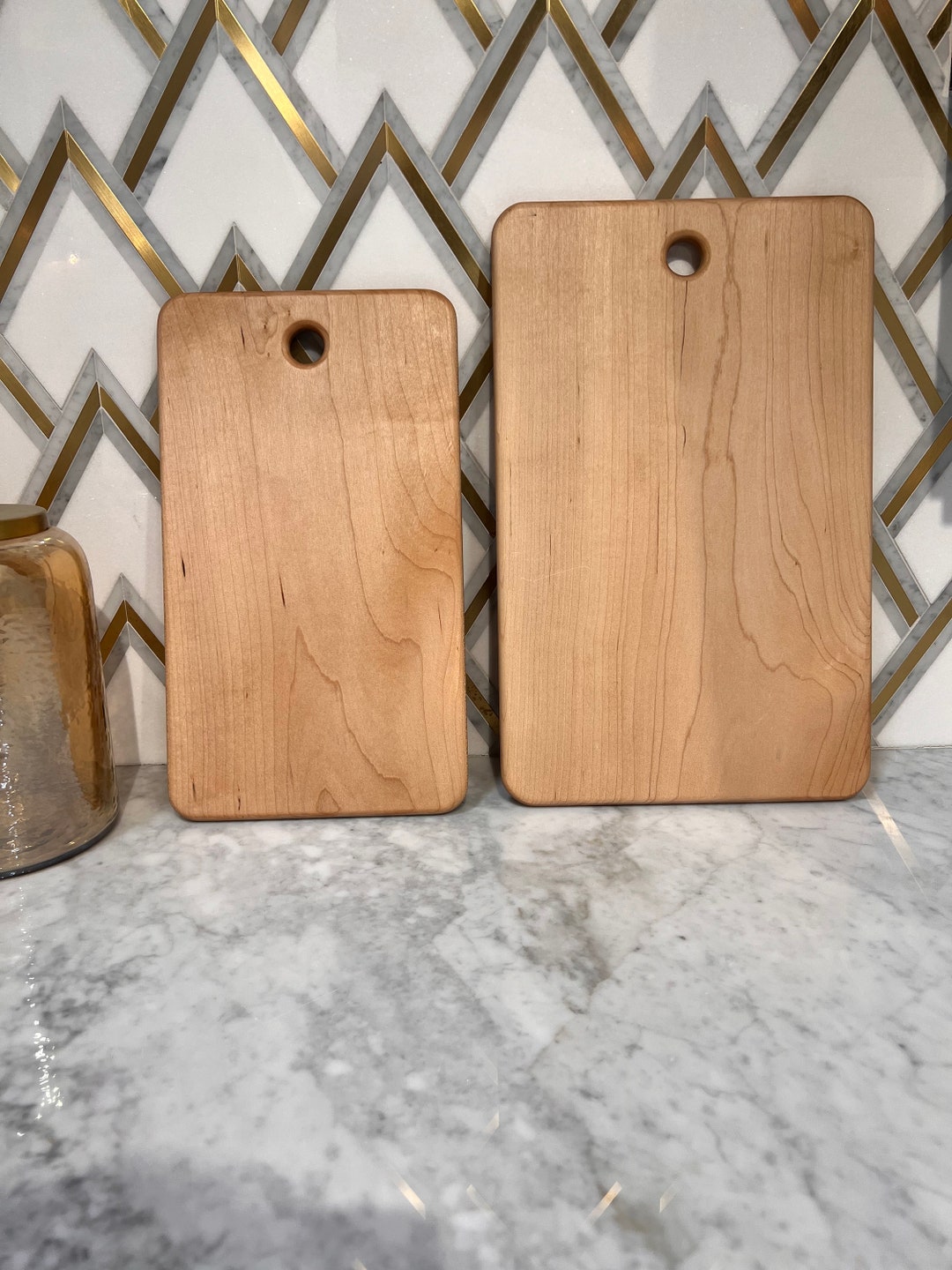 Solid Maple Wood Cutting Boards - Etsy