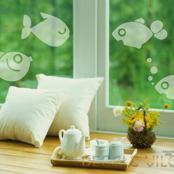 Fish Bubble Decal - Etsy
