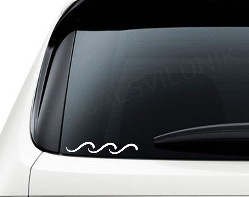 VINYL DECAL WAVE River Sea Travel Adventures Car Window - Etsy
